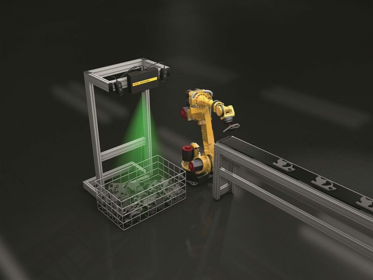 FANUC LAUNCHES NEW 3D VISION SENSOR WITH EXTENDED FIELD OF VISION ...