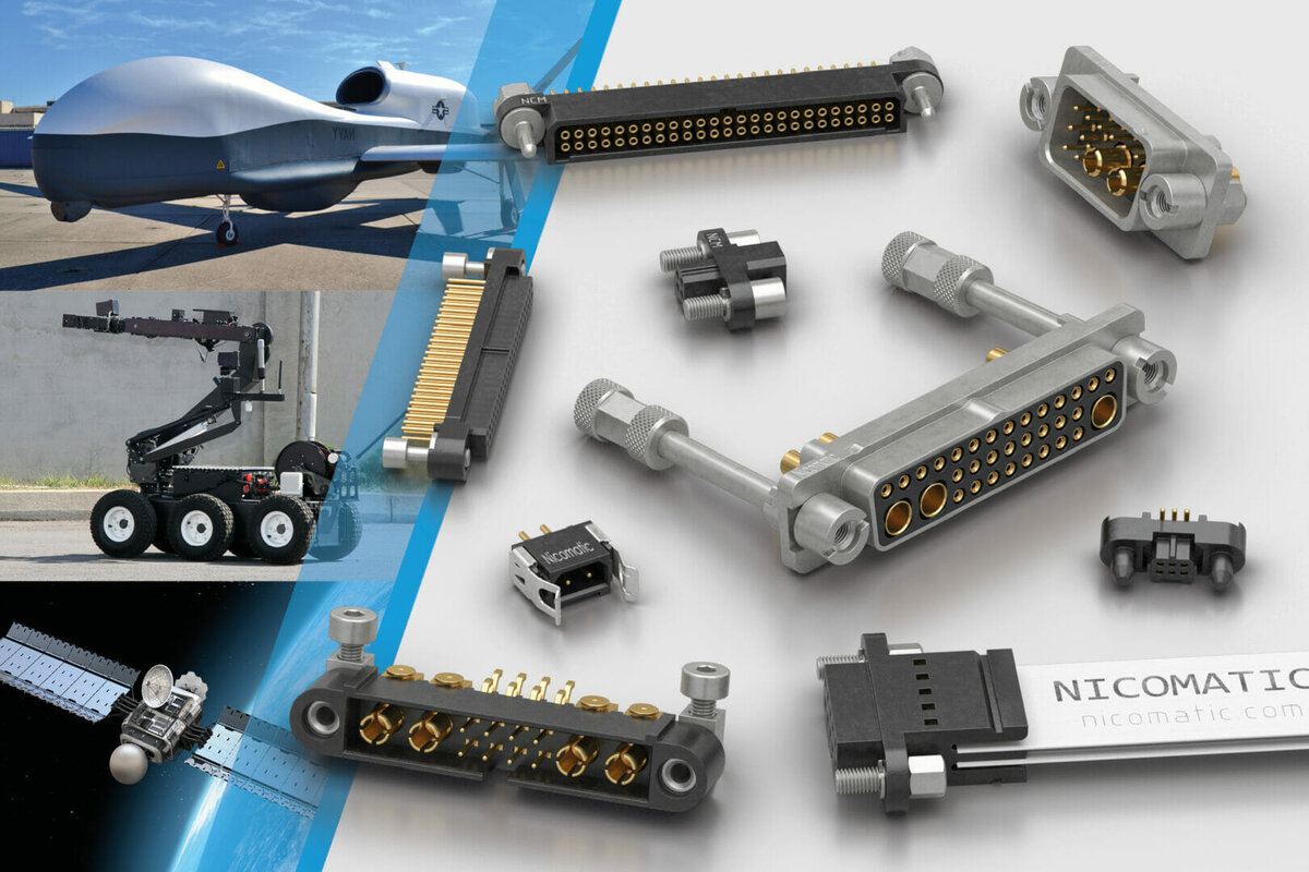 Nicomatic high-performance micro-connectors available from Lane ...