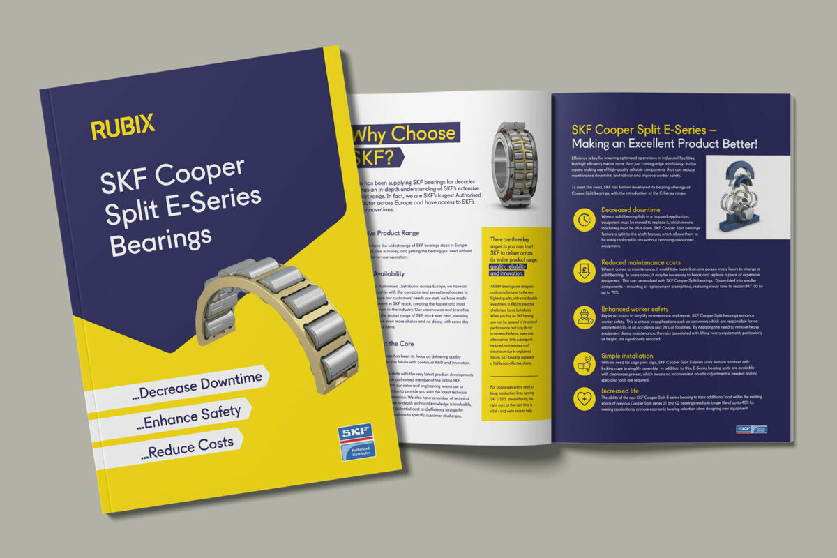 Raise Efficiency & Lower Costs: Rubix Release New SKF Cooper Split E ...
