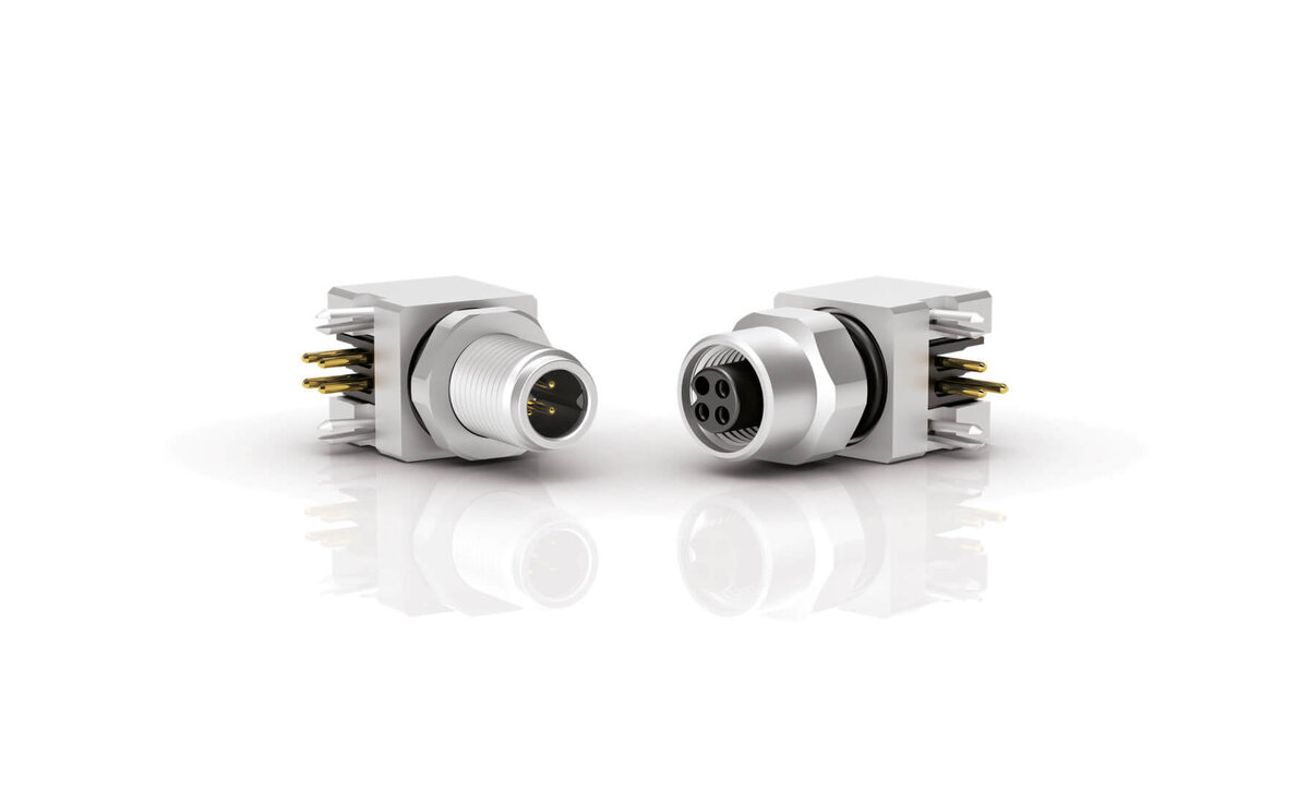 707 series: M5 angled panel mount connectors Small in size, great in ...