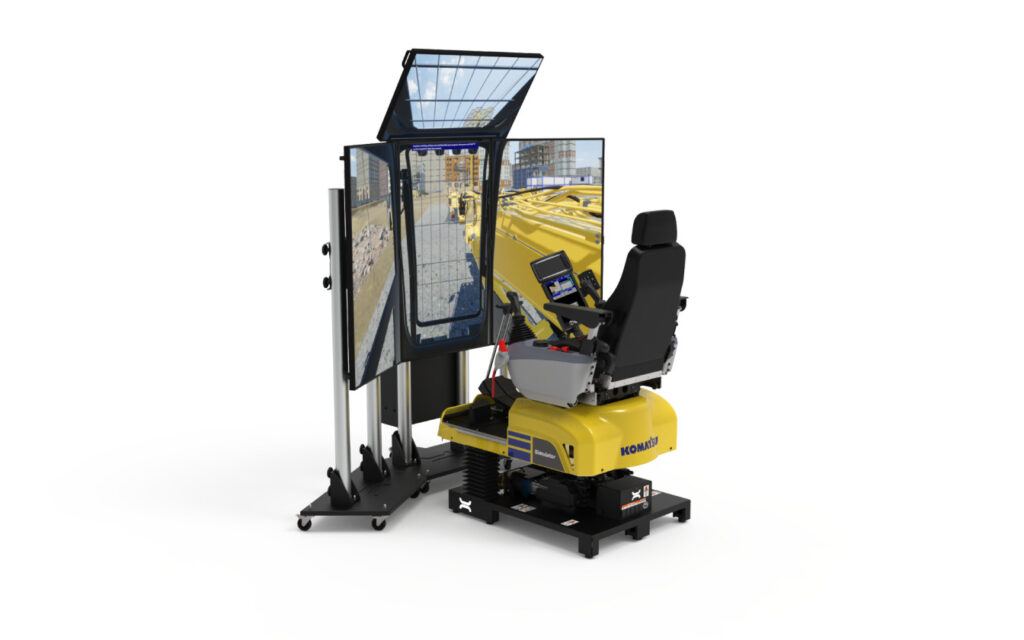 Komatsu Expands Simulator Offering to High Reach Demolition Excavators ...